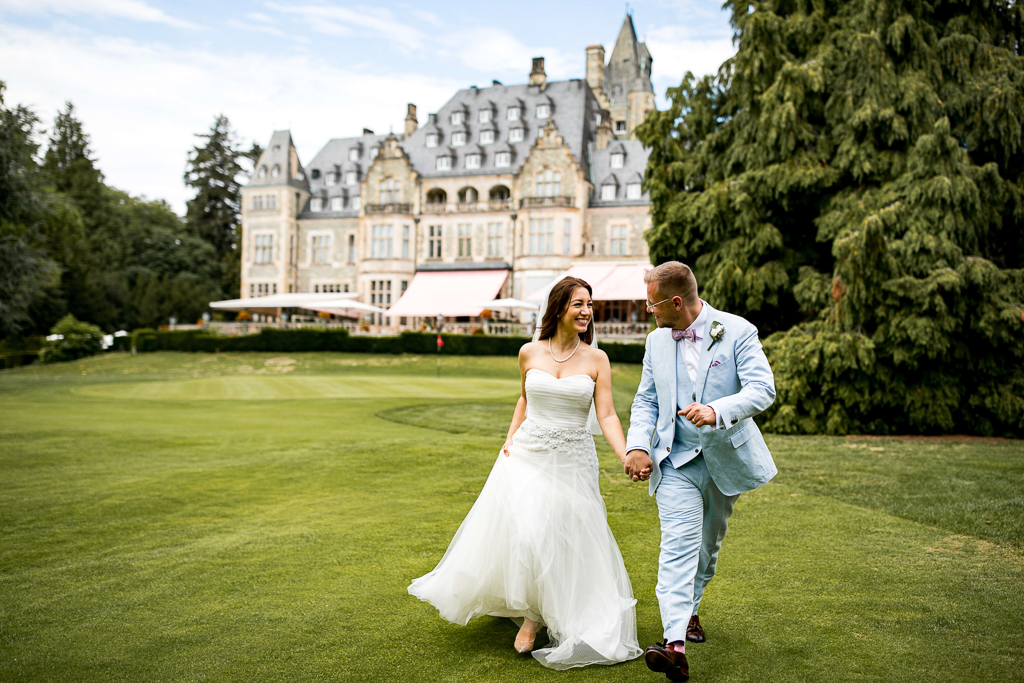 Standesamtliche Trauung in der Bibliothek im Schlosshotel Kronberg