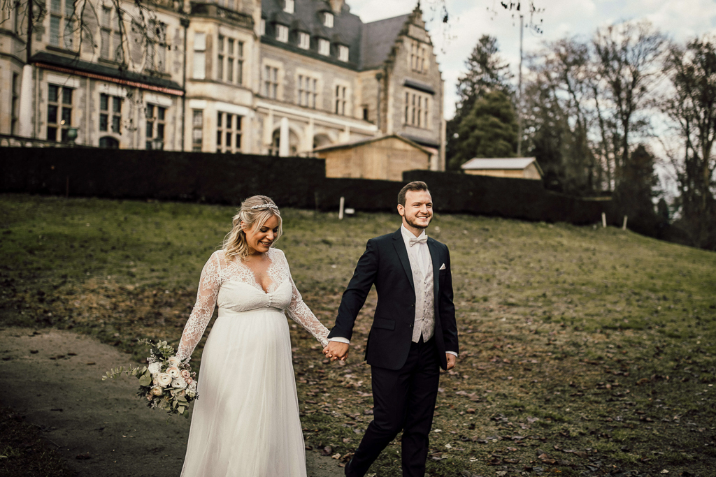 Winterhochzeit im Schlosshotel Kronberg - Blauer Salon - Standesamt ...